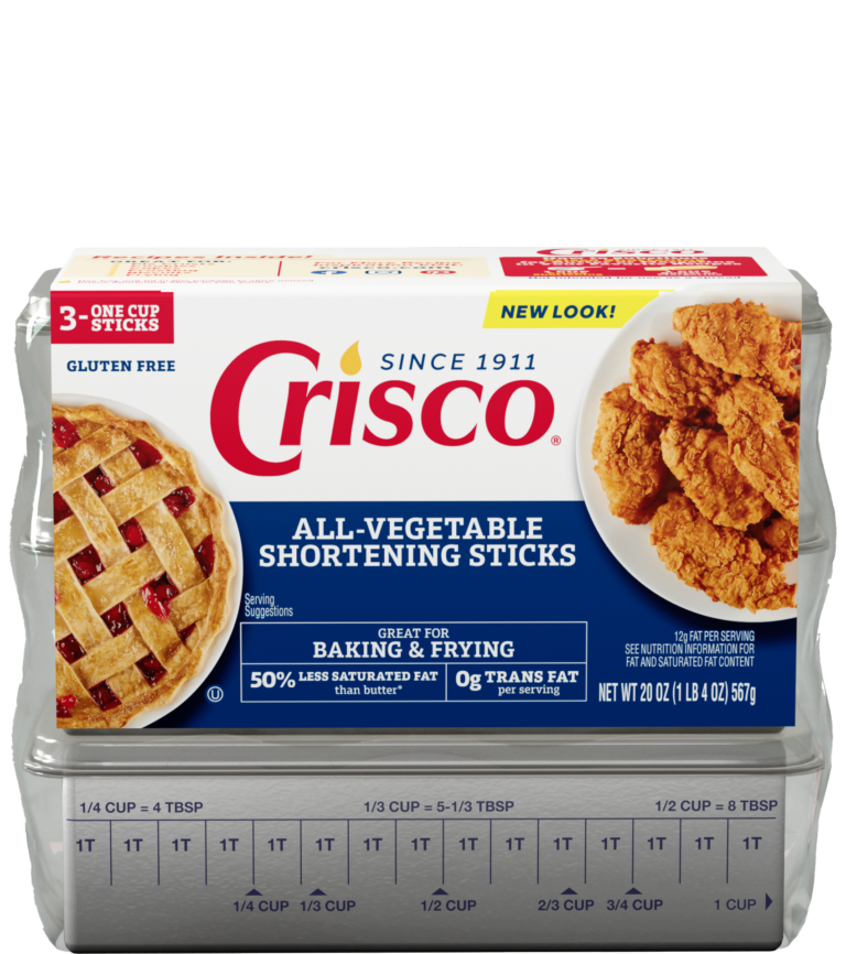 Butter Flavor All-Vegetable Shortening Baking Sticks - Crisco®